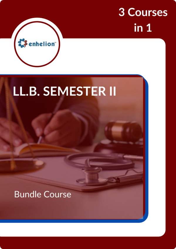 Bundle Certificate Courses for Ll.B. Semester II | Enhelion